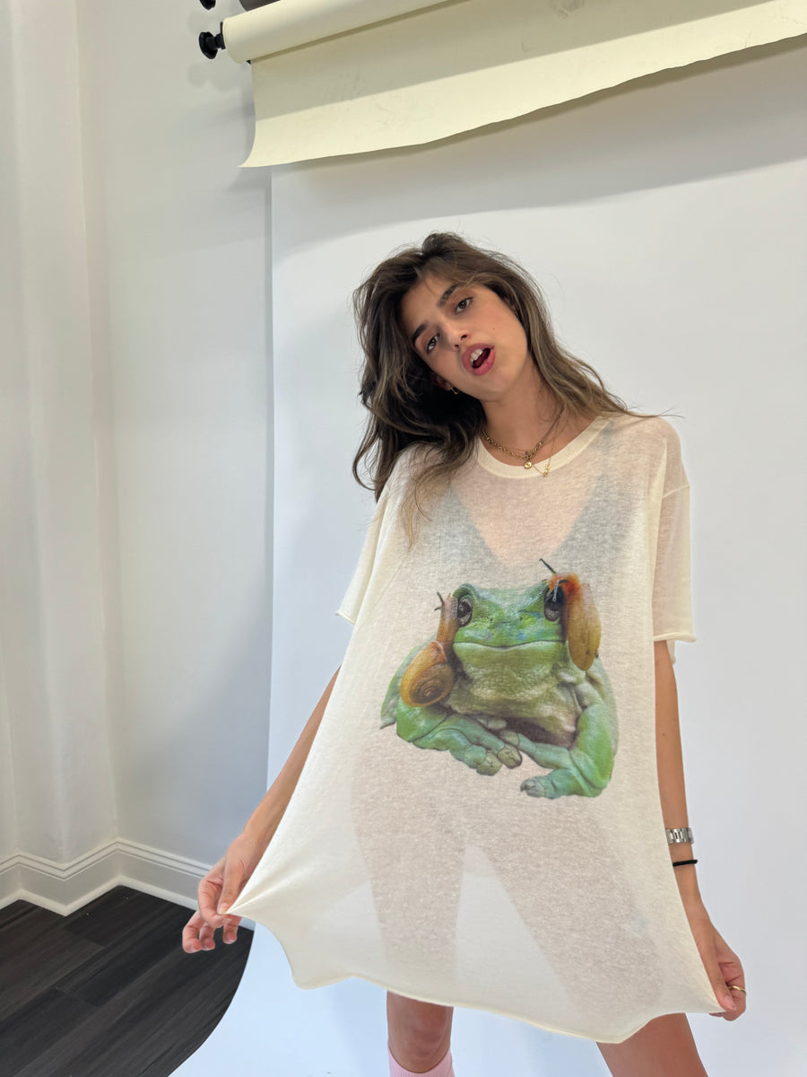 Froggy Tee – Adrian Cashmere